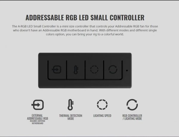 COOLERMASTER A-RGB LED Small Controller - Gia Long Digital
